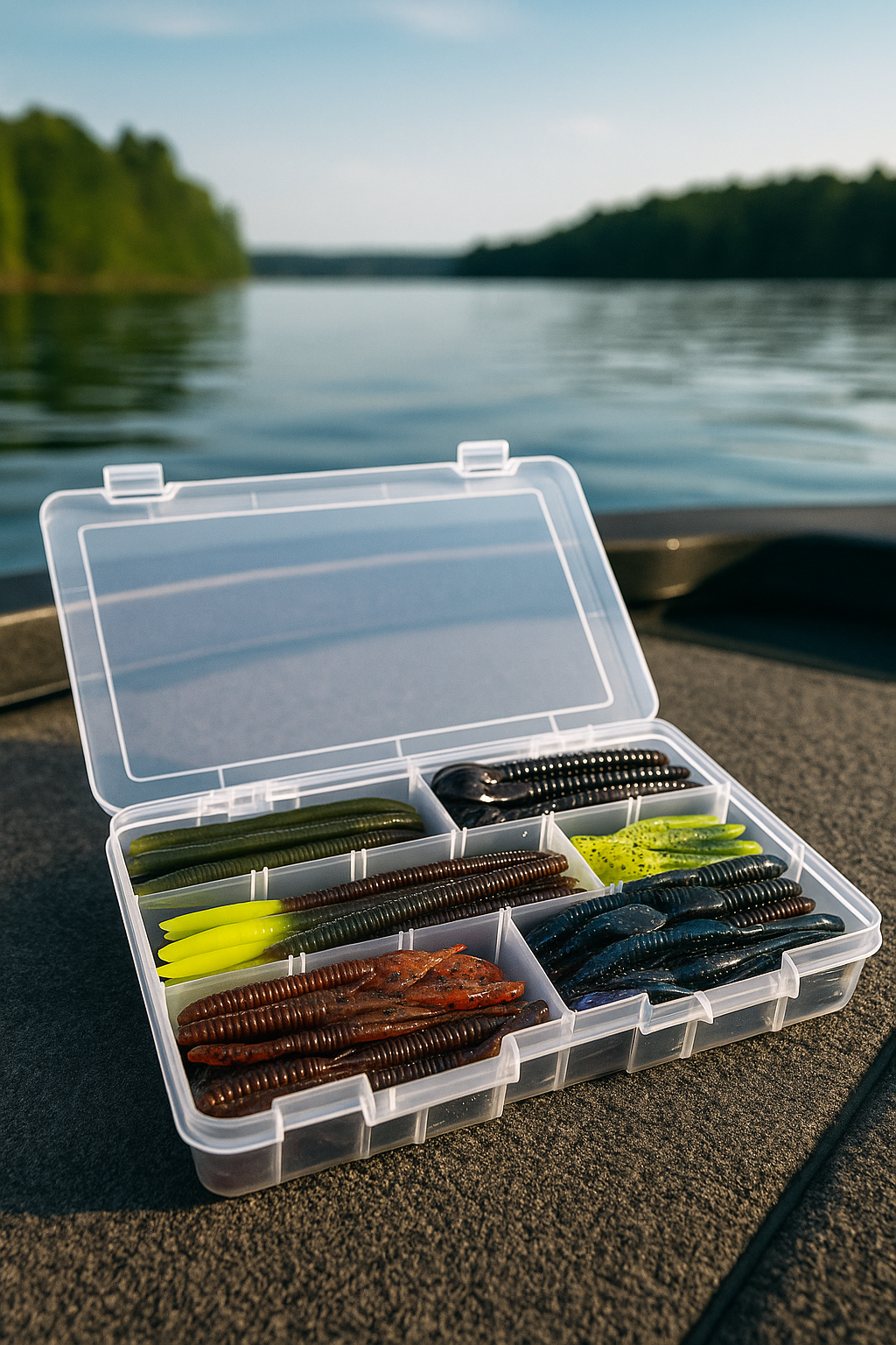 Best Colors for Plastic Worms in Clear, Stained, and Murky Water - Bark ...